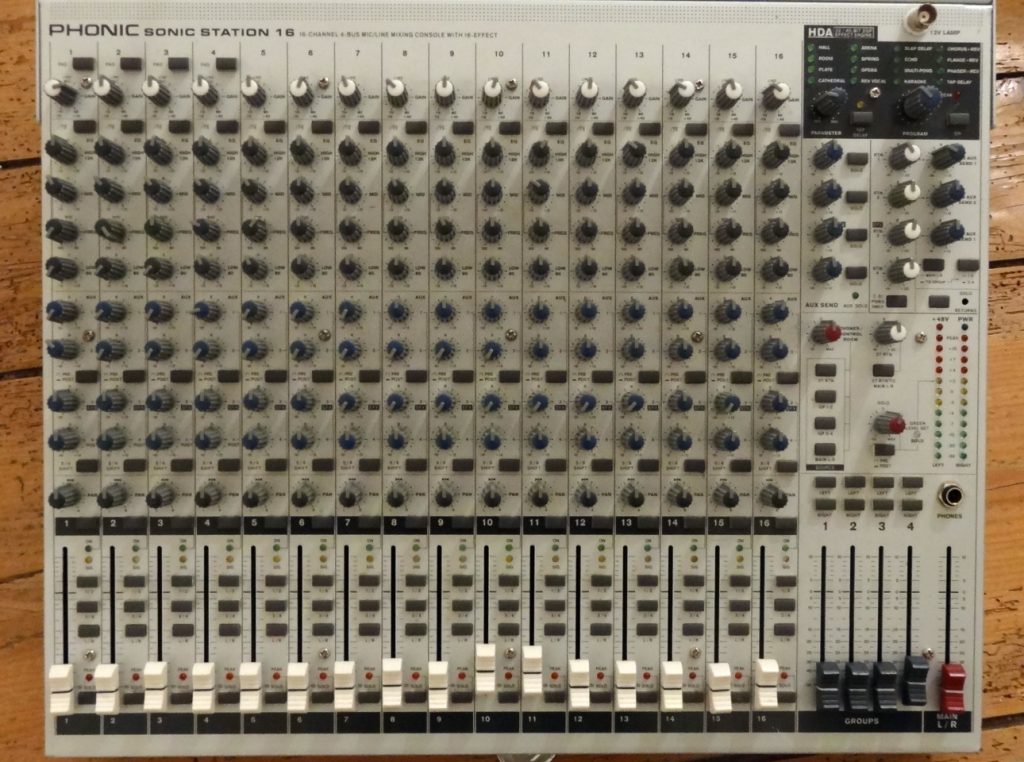 Mixpult Phonic - Sonic Station 16 - MojaGitara.com